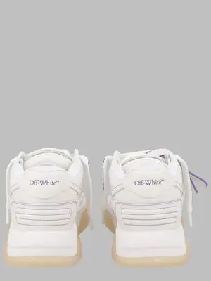 Off-White Leather Sneakers - White