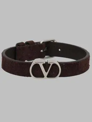 Valentino Garavani Bracciale Vlogo Signature - Brown