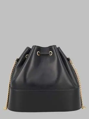 Valentino Garavani Mini Borsa A Secchiello Vlogo Signature