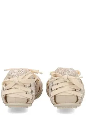 Acne Studios Ballerina Sneaker With Laces - White