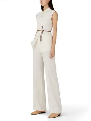 Herno Tailored Trousers - White