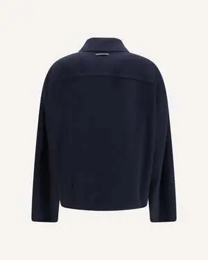 Marni Wool Jacket With Logo Embroidery