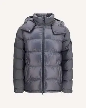 Moncler Maya Short Padded Hooded Jacket
