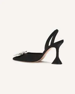 Amina Muaddi Begum Slingback Pumps