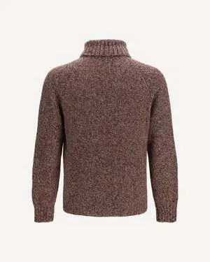 Brunello Cucinelli Wool, Silk And Cashmere Turtleneck Sweater