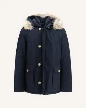 Woolrich Arctic Ramar Coth Parka With Removabe Fur Mae