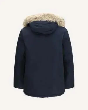 Woolrich Arctic Ramar Coth Parka With Removabe Fur Mae