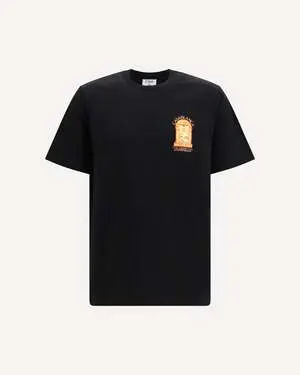 Casablanca Hermon Mirage Arch Print T-hirt - Black