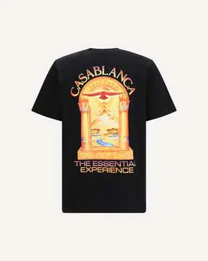 Casablanca Hermon Mirage Arch Print T-hirt