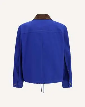 Loewe Cotton Workwear Jacket - Blue
