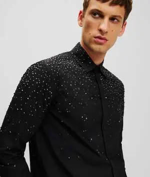 Karl Lagerfeld Rhinestone Dégradé Shirt