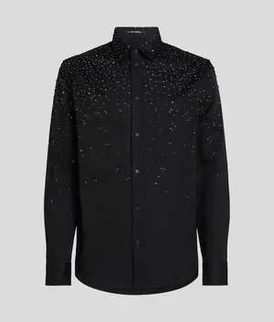 Karl Lagerfeld Rhinestone Dégradé Shirt