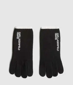 KL JEANS Jeans Knitted Logo Gloves