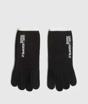 Karl Lagerfeld Knitted Gloves