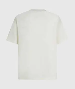 KL JEANS Relaxed Seam-detail T-shirt - Egret