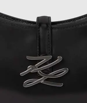 Karl Lagerfeld K/autograph Drop Small Shiny Shoulder Bag