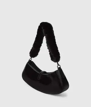 Karl Lagerfeld K/autograph Drop Small Shiny Shoulder Bag