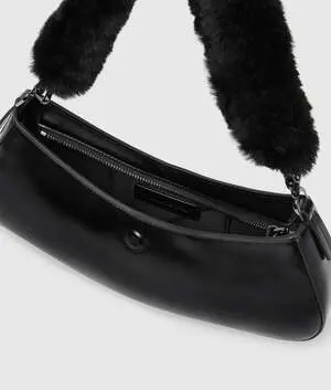 Karl Lagerfeld K/autograph Drop Small Shiny Shoulder Bag