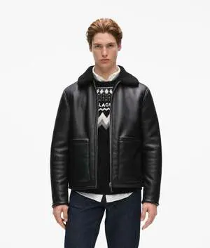 Karl Lagerfeld Collared Outerwear For Men