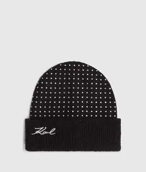 Karl Lagerfeld Beanie - Black