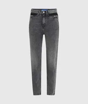 Karl Lagerfeld Mom Jeans - Washed Dark
