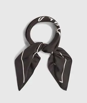 Karl Lagerfeld Après Ski Club Scarf - Black