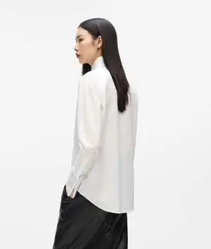 Karl Lagerfeld Rhinestone Buttoned Shirt