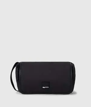Karl Lagerfeld Coated Washbag - Black