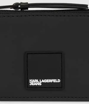 KL JEANS Coated Technical-leather Cardholder