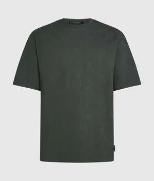 Karl Lagerfeld Monogram Checked T-shirt