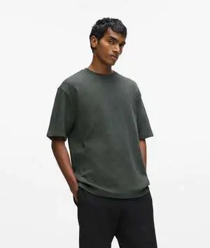 Karl Lagerfeld Monogram Checked T-shirt - Shadow