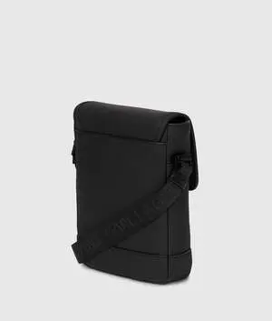 KL JEANS Coated Technical-leather Reporter Bag