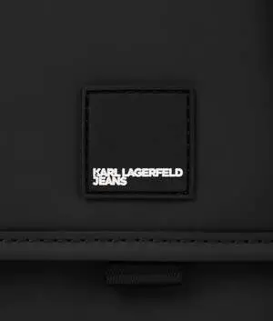 KL JEANS Coated Technical-leather Reporter Bag