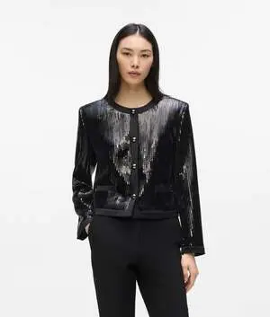 Karl Lagerfeld Sequin Jacket