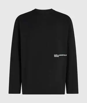 KL JEANS Long-sleeved Seamed T-shirt