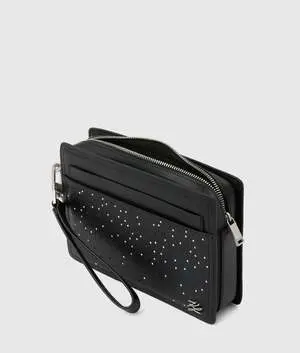 Karl Lagerfeld Exclusive K/autograph Rhinestone Pouch