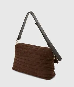 Karl Lagerfeld K/essential Plie Shoulder Bag