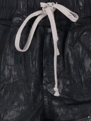 Rick Owens Coated Fabric Shorts