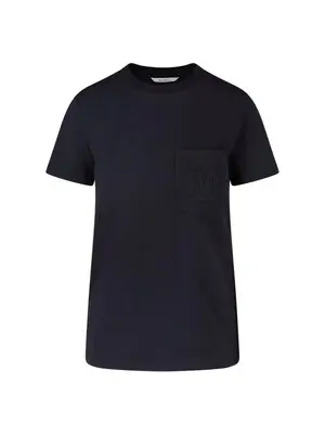 Max Mara Papaia Cotton T-shirt - Black