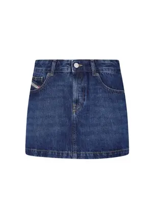 DIESEL® Mini Skirt "de-ron - Blue