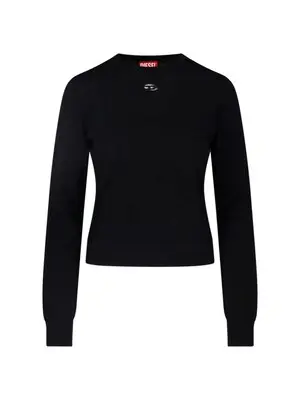 DIESEL® Oval-d Wool Sweater