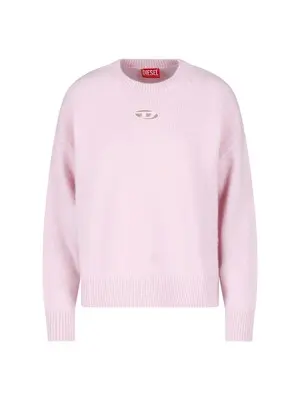 DIESEL® Wool And Alpaca Sweater - Pink
