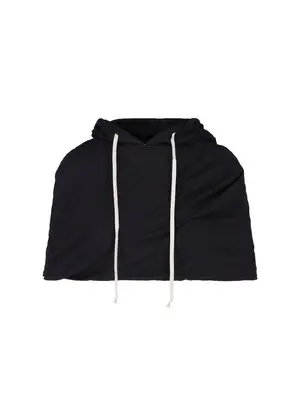 Rick Owens Cotton Hood - Black