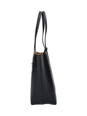 Moncler Leather Tote Bag - Black