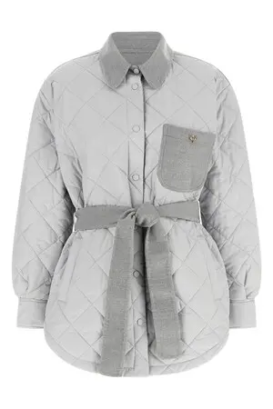 Fabiana Filippi Hybrid Overshirt - Gray