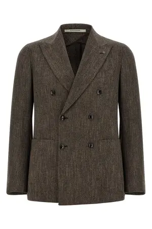 Tagliatore Montecarlo' Blazer - Brown
