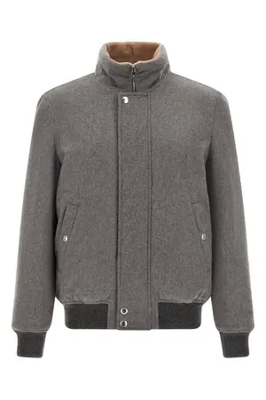 Brunello Cucinelli Cashmere And Vicuna Jacket