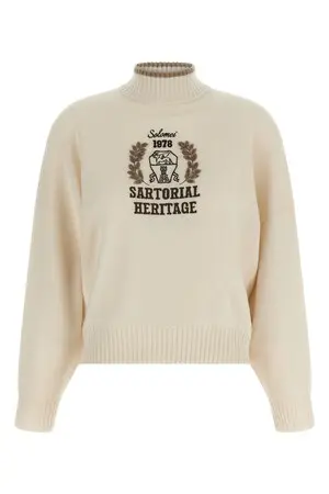 Brunello Cucinelli Heraldic Embroidery Sweater
