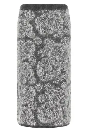 NUDE Jacquard Knit Skirt