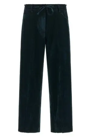 NUDE Velvet Pants - Blue